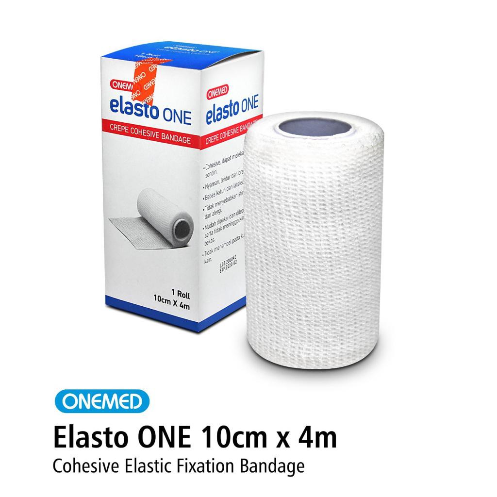 Jual Elasto One Verban Perban Elastis 10cm x 4m Onemed | Shopee Indonesia