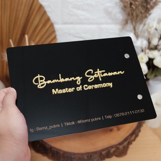 Jual Cue Card MC Master of Ceremony Indonesia|Shopee Indonesia