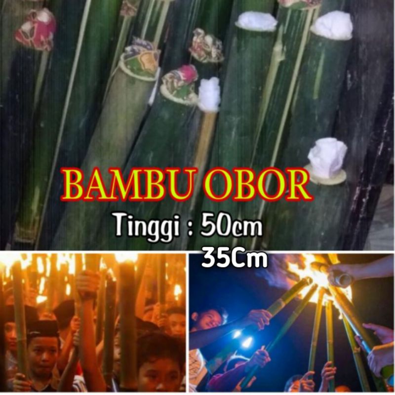 Jual Bambu Obor/Coleng /Obor Bambu/Bambu Penerangan/Obor Pohon Bambu ...