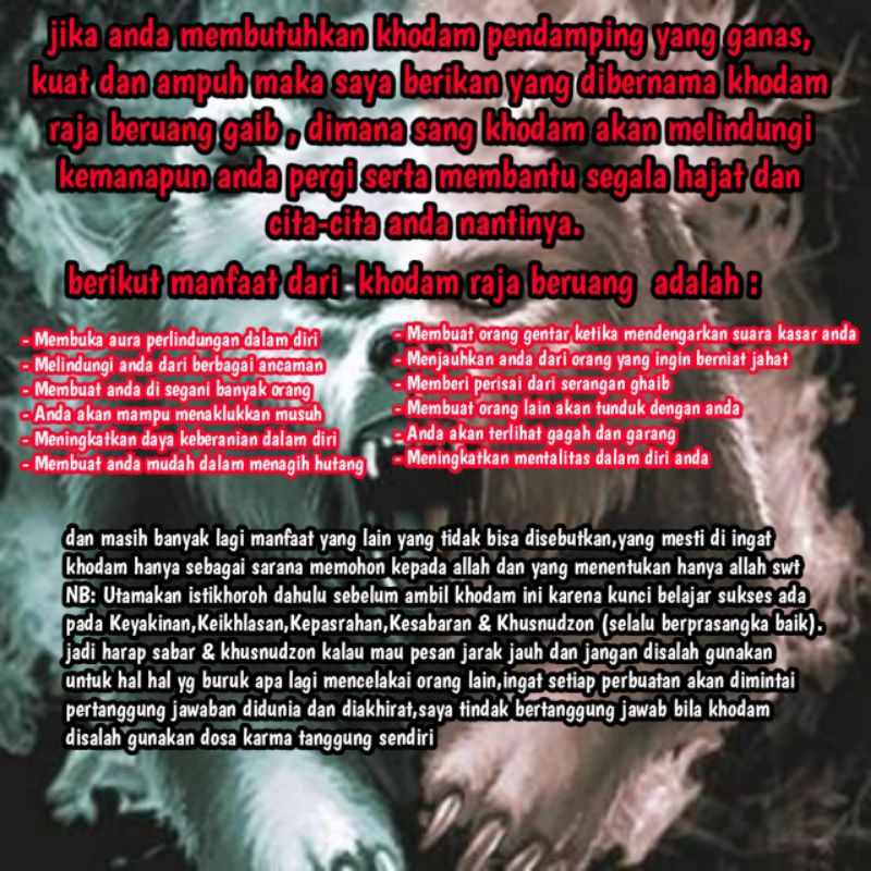 Jual RAJA BERUANG | Shopee Indonesia