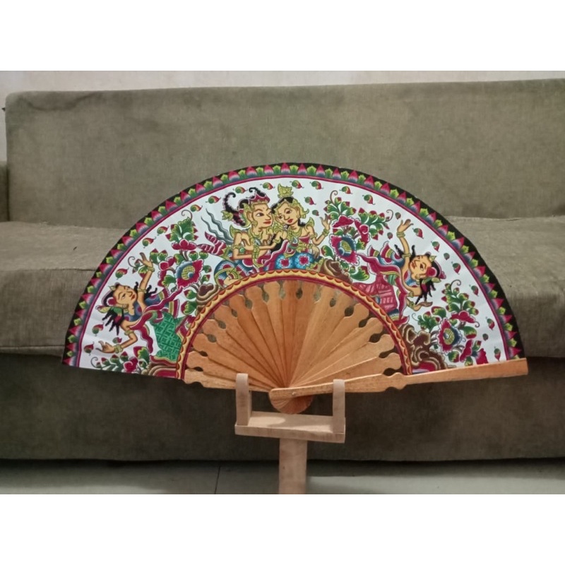 Jual Kipas Bali Wayang Printing Sablon | Shopee Indonesia