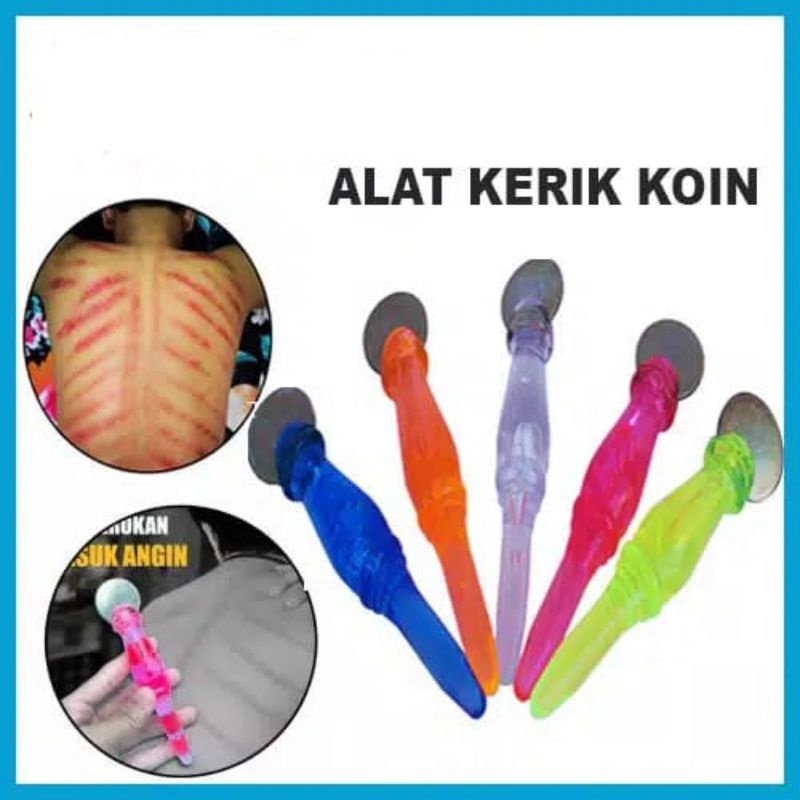 Jual Alat Kerikan Koin & Totok 2in1 Kerokan Masuk Angin Ketik Pijat ...