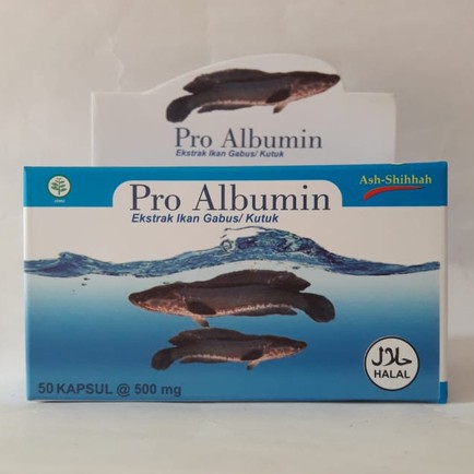 Jual Pro Albumin 100%Ekstrak Ikan gabus Ikan kutuk | Shopee Indonesia
