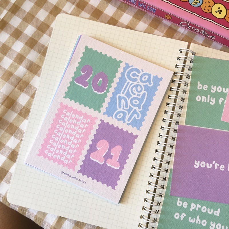 Jual Daily Activities 2021 Postcard Calendar Kalender 2021 | Shopee ...