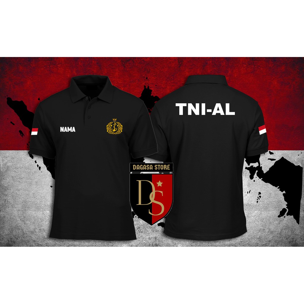 Jual POLOSHIRT / KAOS POLO TNI AL / TSHIRT KAOS BAJU POLO TNI ANGKATAN LAUT MURAH | Shopee Indonesia