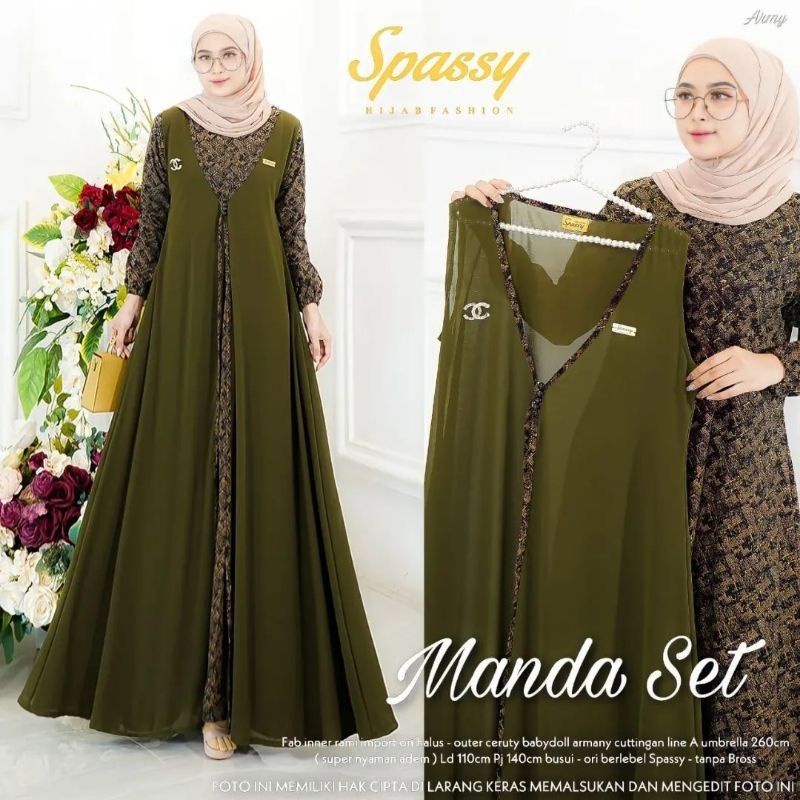 Jual MANDA SET (LABEL MADANI) | Shopee Indonesia