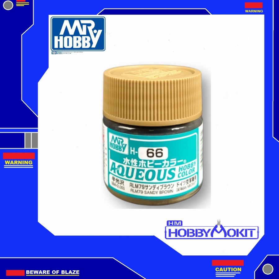 Jual H66 RLM79 SANDY BROWN - AQUEOUS - MR HOBBY GSI CREOS | Shopee Indonesia