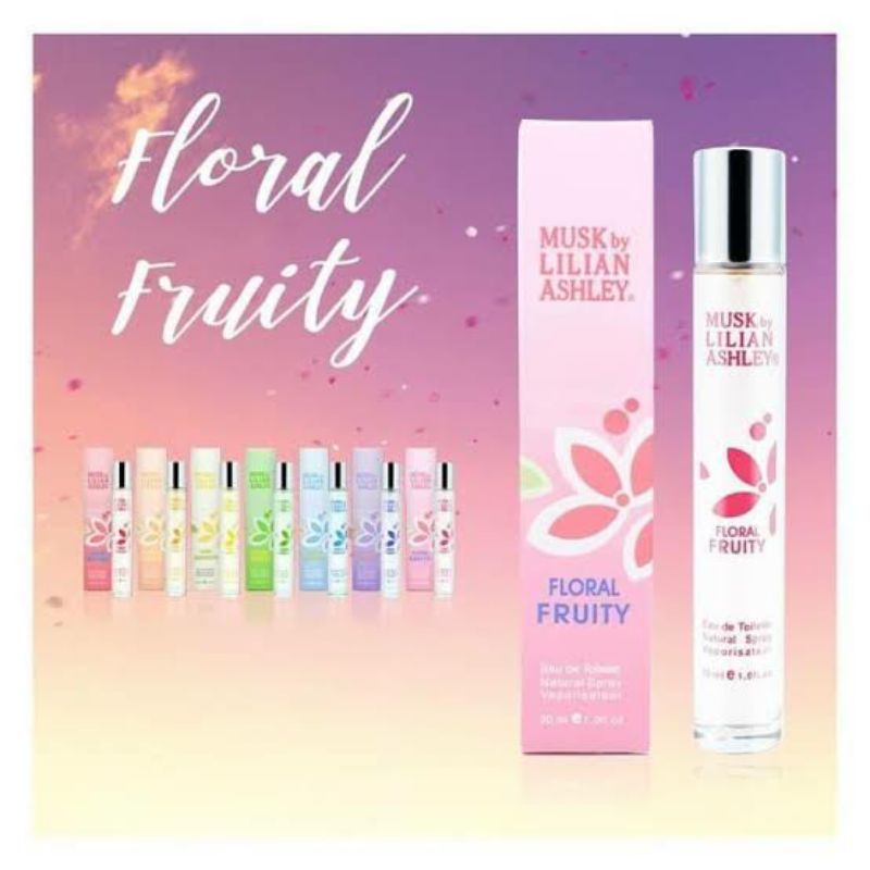 Jual Musk By Lilian Ashley Floral Fruity Perfume 30 mL | Shopee Indonesia
