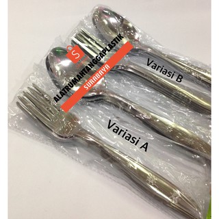 Jual 12 pcs Sendok Makan Murah/ Sendok Stainless Steel/ Sendok Besi ...