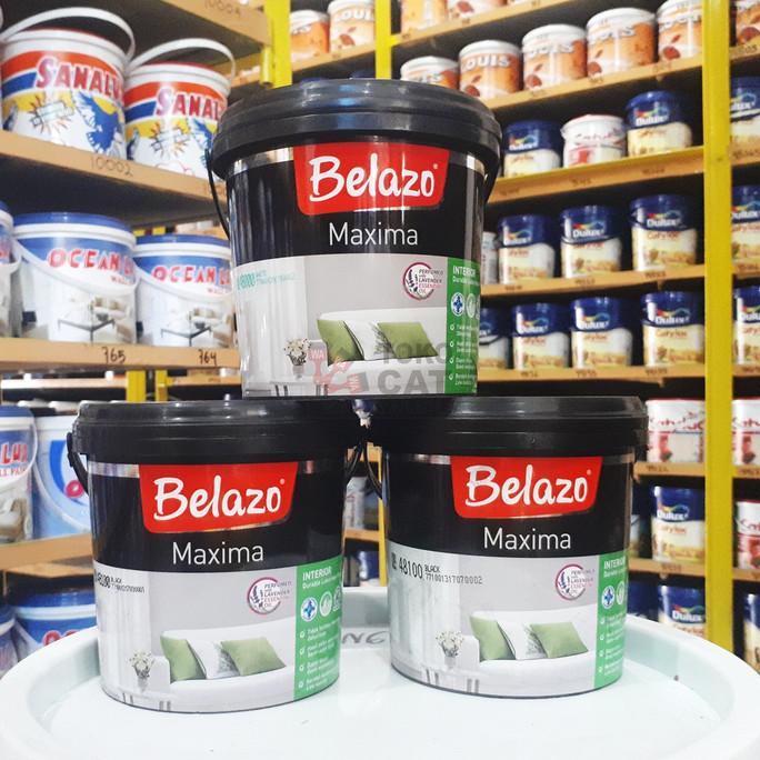 Jual CAT TEMBOK BELAZO MAXIMA 1 LITER-KHUSUS INTERIOR | Shopee Indonesia