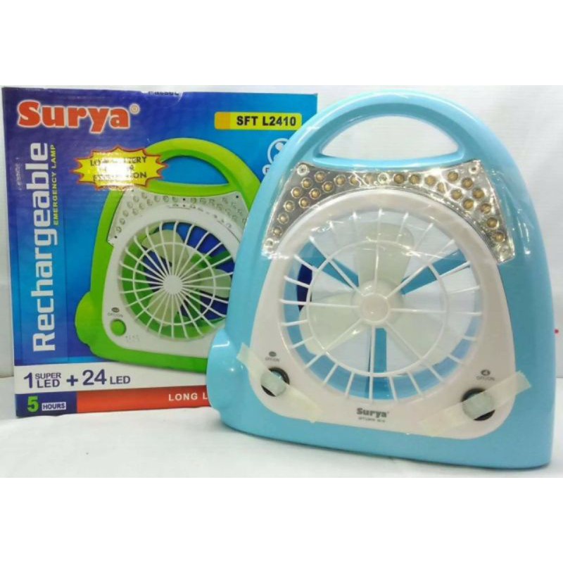 Jual Lampu emergency kipas Portebel Surya SFT L 2410 | Shopee Indonesia