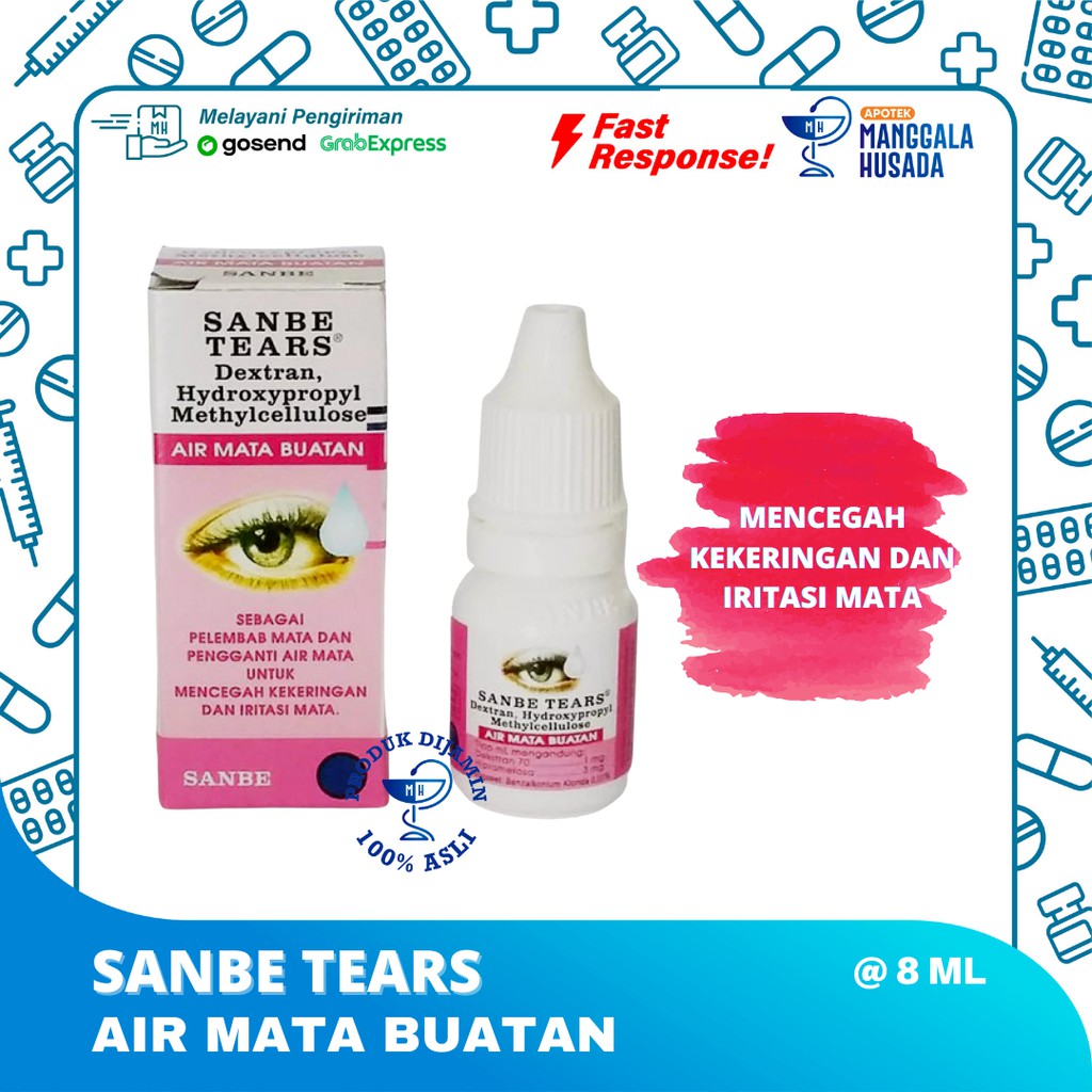 Jual SANBE TEARS EYE DROPS @ 8 ML Indonesia|Shopee Indonesia