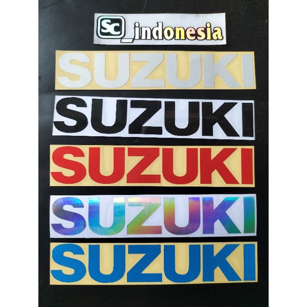 Jual STIKER CUTTING TULISAN SUZUKI | Shopee Indonesia