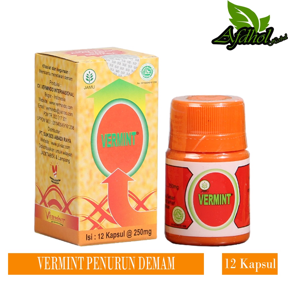 Jual Vermint VERMIN Isi 12 Kapsul VERMINT Indonesia|Shopee Indonesia