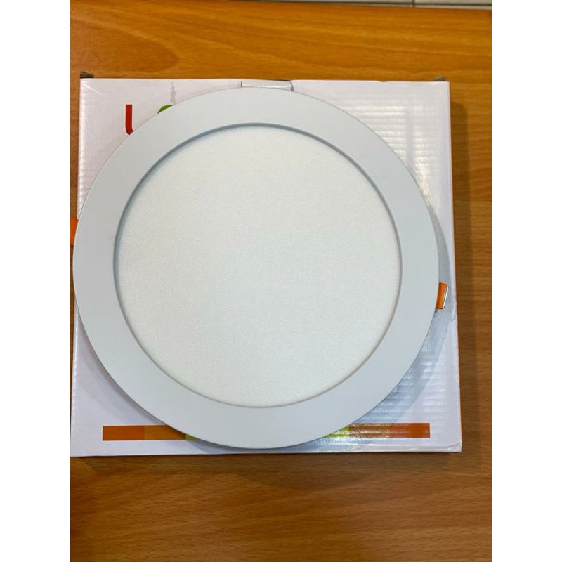 Jual Lampu downlight led panel inbow 18 watt 18w bulat led panel plafon ...