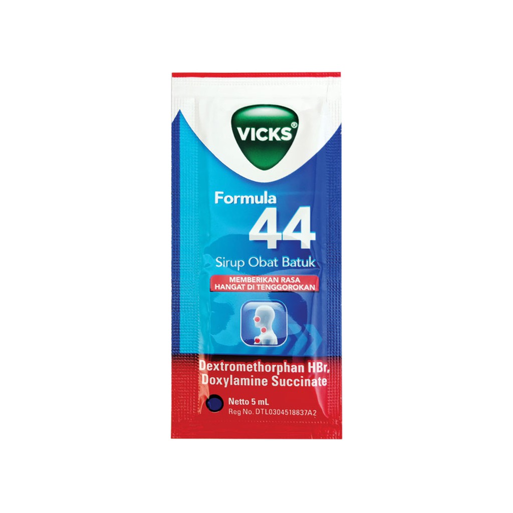 Jual Vicks Obat Batuk Formula 44 4x5ml | Shopee Indonesia