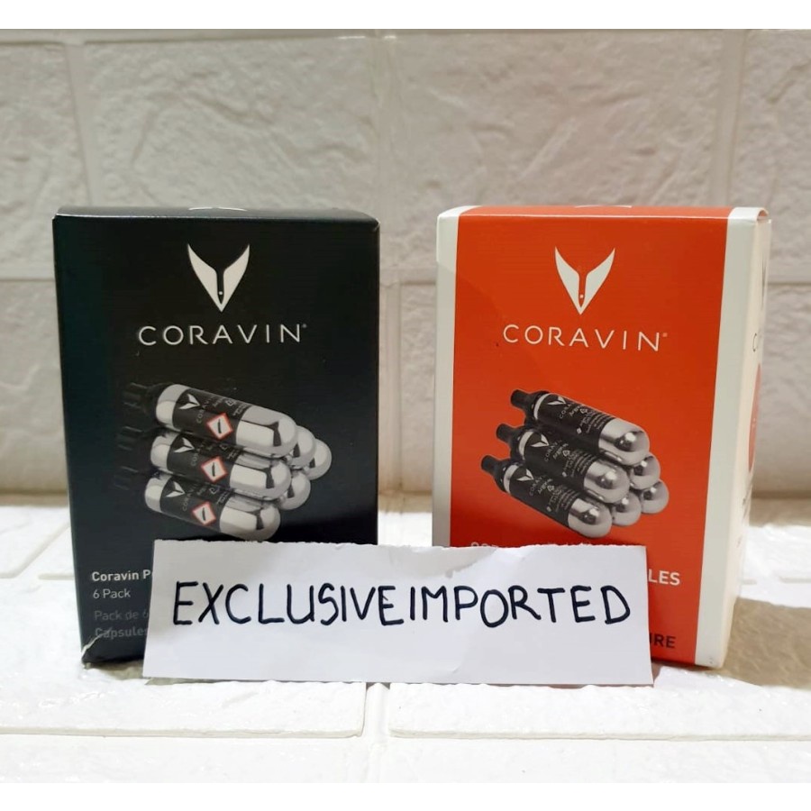 Jual CORAVIN Coravin Pure 6 Capsules capsule | Shopee Indonesia
