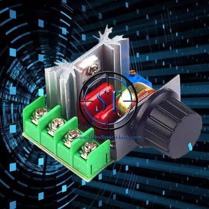 Jual Dimmer SCR 2000W Voltage Regulator Dimer Speed Controller Motor ...