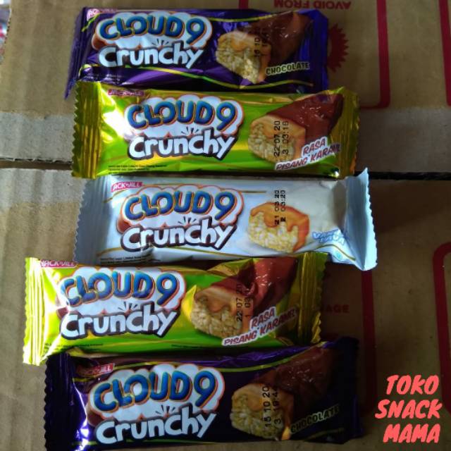 Jual Cloud9 Crunchy| 1 Pak isi 24 pcs | Shopee Indonesia