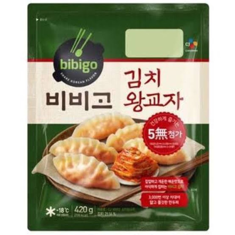Jual CJ Bibigo Kimchi Mandu 420g - Kimchi Dumpling Korea | Shopee Indonesia