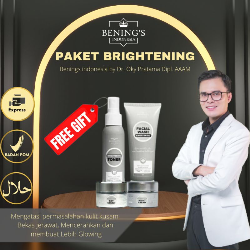 Jual BENING SKINCARE DR OKY PRATAMA | PENCERAH WAJAH DAN GLOWING | BENINGS CLINIC | SKINCARE ...