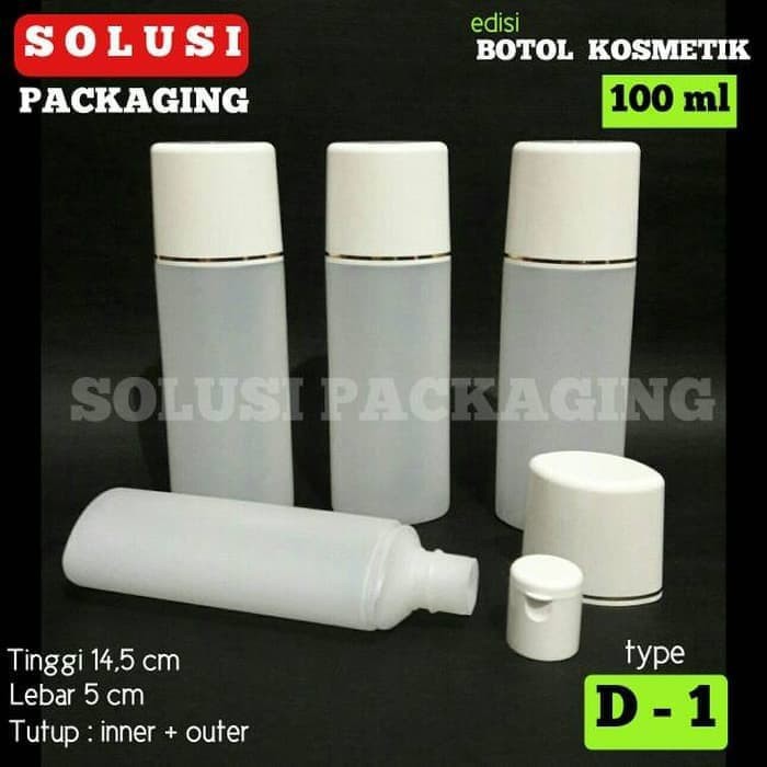BOTOL SABUN TONER TIPE D1 100 ML /BOTOL KOSMETIK/BOTOL PLASTIK | Shopee ...