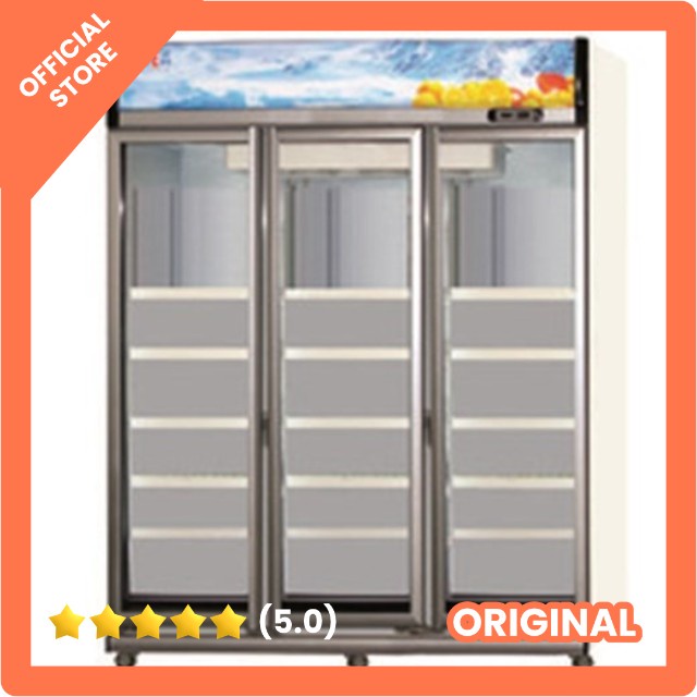 Jual GETRA SHOWCASE RSA AMETHYST DISPLAY COOLER LEMARI PENDINGIN 3 ...