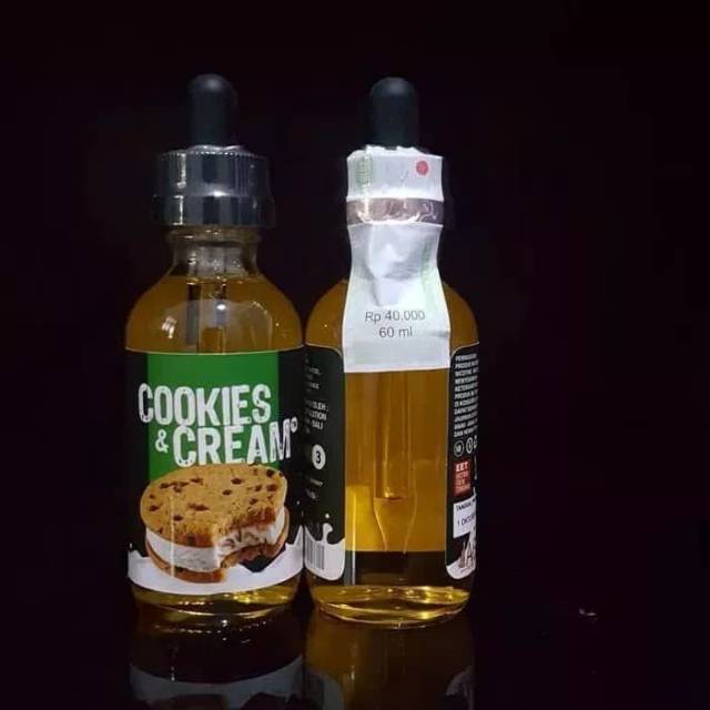 Jual Liquid Cookies And Cream Liquid Cookies & Cream by Dr Coil Vape ...