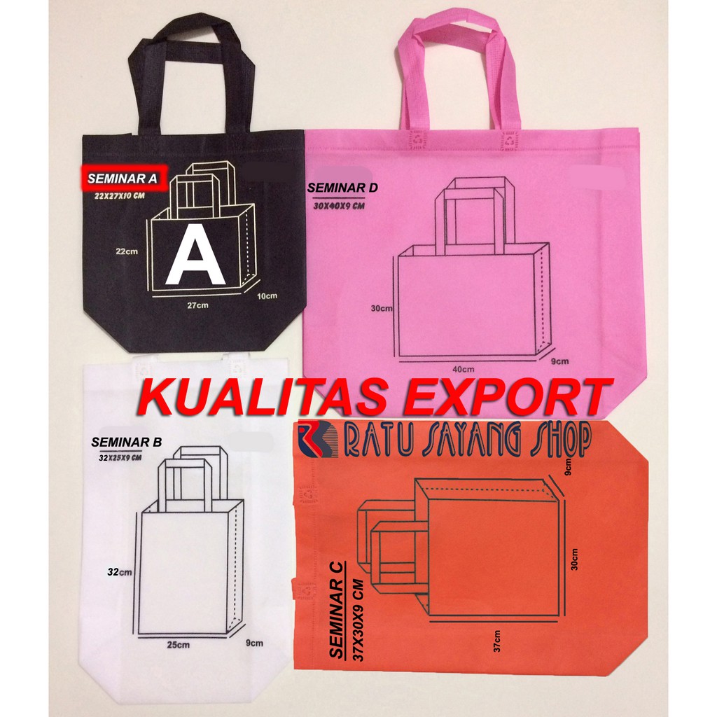 TAS SPUNBOND POLOS MODEL SEMINAR A (22 X 27 X 10) KUALITAS EXPORT ...