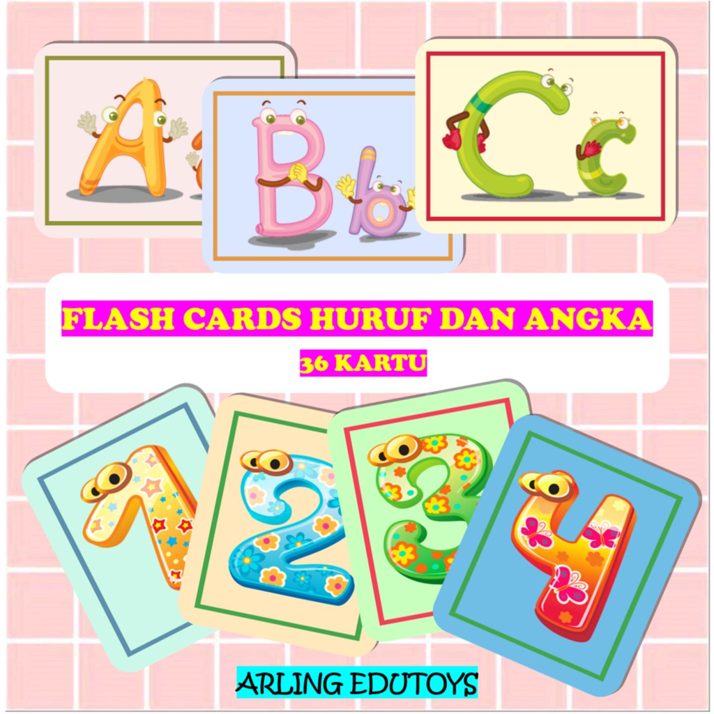 Jual FLASH CARD FLASHCARD JUMBO BESAR GIANT MAINAN EDUKASI ANAK KARTU ...