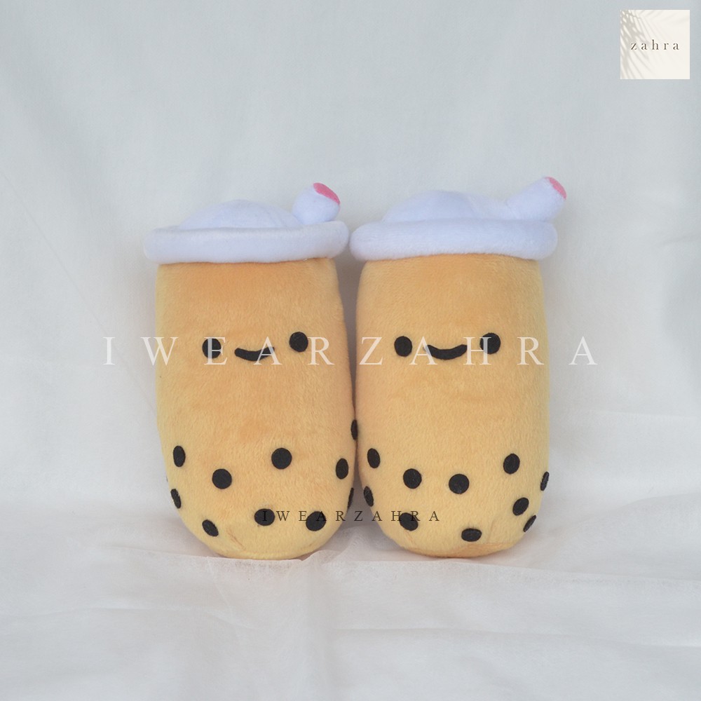 Jual BONEKA BOBA - Bubble Milk Tea Plushie Bantal Guling Bolster Mainan ...