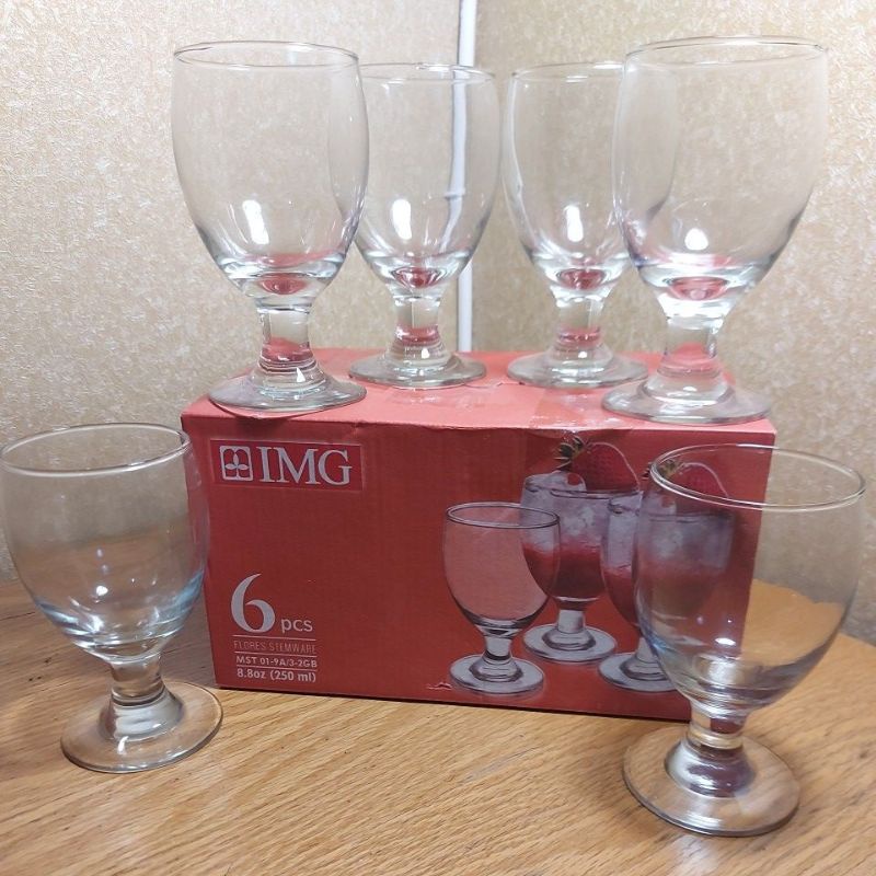 Jual Gelas Wine Flores Steamware Set isi 6 Pcs / Gelas Champagne ...