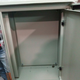 Jual Box Panel Topi 40x60x27cm Outdoor Double Pintu Akrilik Plat 1.5mm ...