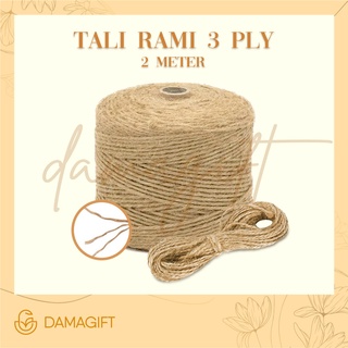 Jual [2 Meter] Tali Rami / Tali Goni tali estetik untuk mempercantik ...