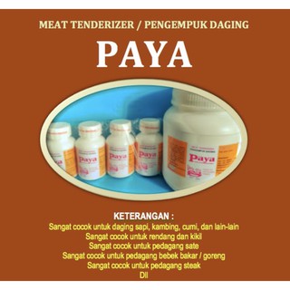 Jual PAYA PENGEMPUK DAGING (Meat Tenderizer) 1Kg Indonesia|Shopee Indonesia