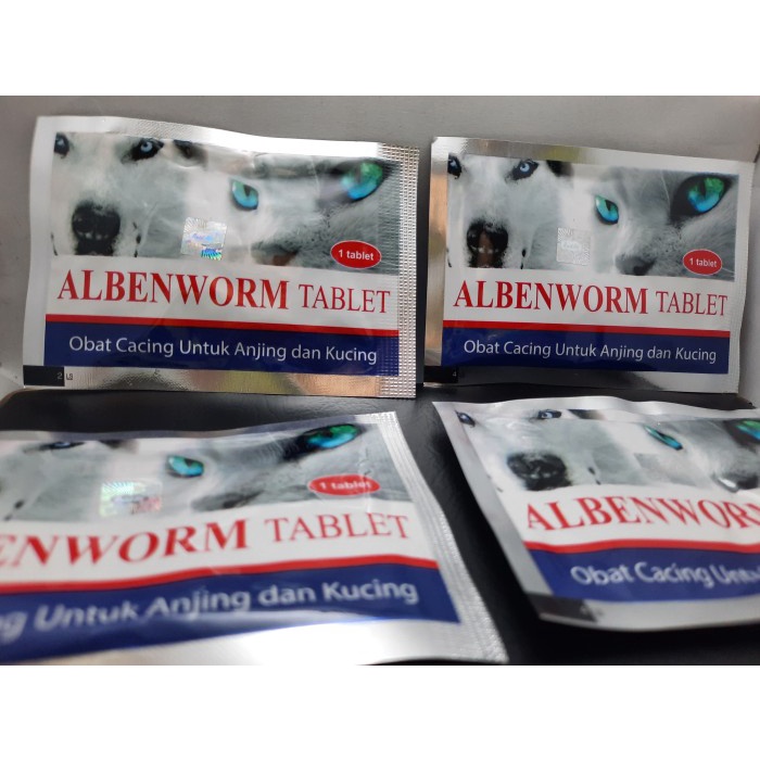 Jual Albenworm Tablet-Obat Cacing Anjing Kucing | Shopee Indonesia