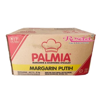 Jual PALMIA Margarin Putih Kemasan Dus 15 Kg / Mentega Putih PALMIA ...