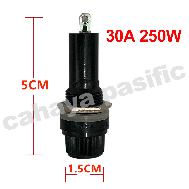 Jual Fuse Holder 30A Besar RUmah Fuse rumah Sekring | Shopee Indonesia