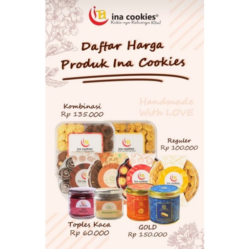 Jual INA COOKIES harga GROSIR setiap pembelian 2pcs TERMURAH check out ...