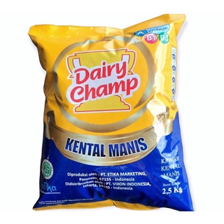 Jual Krimer Kental Manis Dairy Champ 2.5KG 1 Dus | Shopee Indonesia