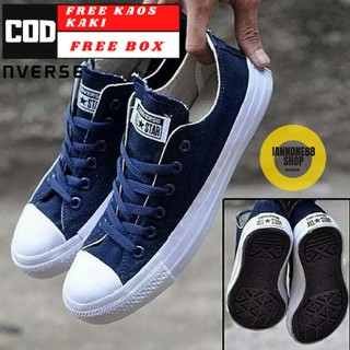 Jual SEPATU CONVERSE STYLE SNEAKERS FASHION CEWE KOREA BAHAN KANVAS ...
