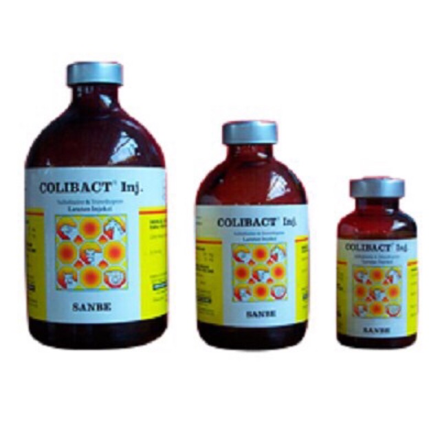 Jual Sanbe Farma / Colibact Inj 100 ml / Obat Antibiotik Hewan Diare ... Jual Sanbe Farma / Colibact Inj 100 ml / Obat Antibiotik Hewan Diare ...