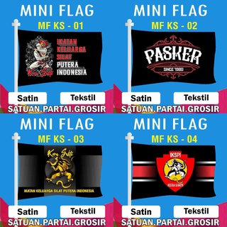 Jual MINI FLAG IKSPI KERA SAKTI / BENDERA IKSPI KERA SAKTI / SABLON ...