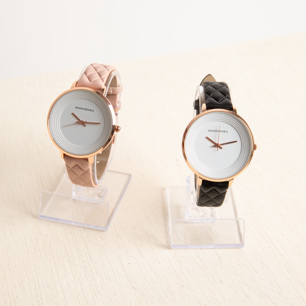 Jual Berrybenka - Jam Tangan Kulit Wanita Sofia Celia Classic Quilted ...