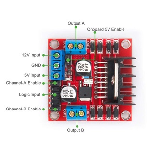 Jual A260 L298N L298 DUAL H BRIDGE STEPPER MOTOR DRIVER MODULE | Shopee ...