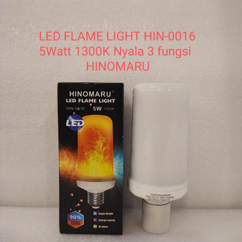 Jual Lampu Api Lampu Hias 5w Obor LED Flame Light Hinomaru | Shopee ...