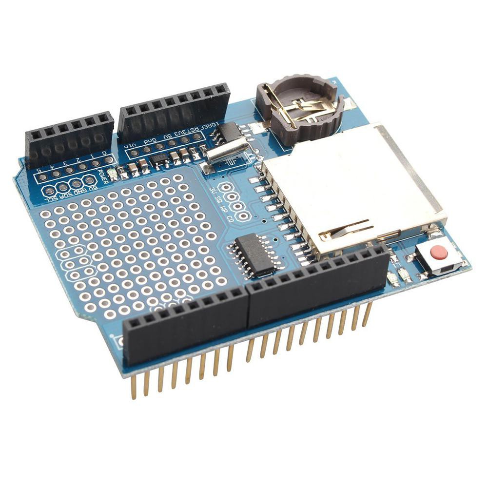 Jual XD-204 Data Logging Shield For Arduino Data Logger XD204 with battery | Shopee Indonesia