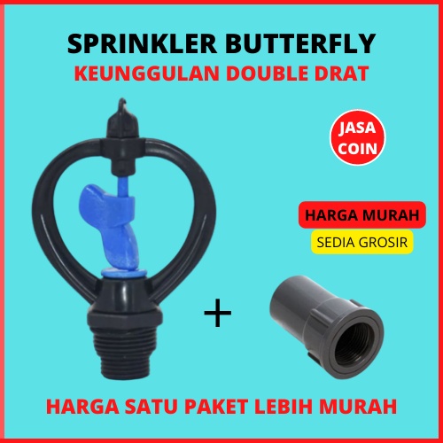Jual Sprinkler Pertanian + pipa sokdra Sprinkler Taman Sprinkler Kebun ...