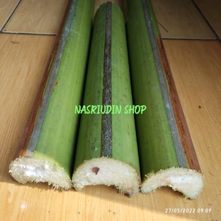 Jual POTONGAN PELEPAH POHON RUMBIA 60 CM SEGAR / PELEPAH POHON SAGU ...