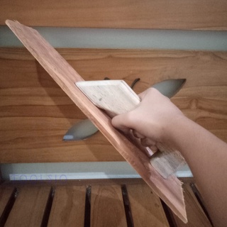 Jual ROSKAM KAYU JATI ALAT POLES TEMBOK TUKANG 40cm | Shopee Indonesia